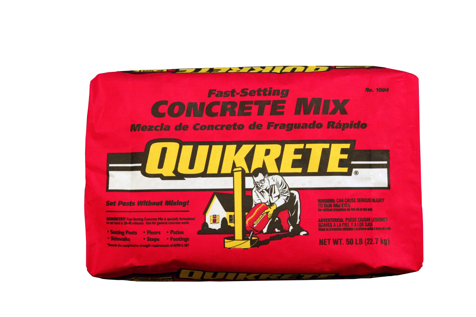 Quikrete Fast-Setting Concrete | Package Pavement Quikrete Fast-Setting Concrete | Package Pavement