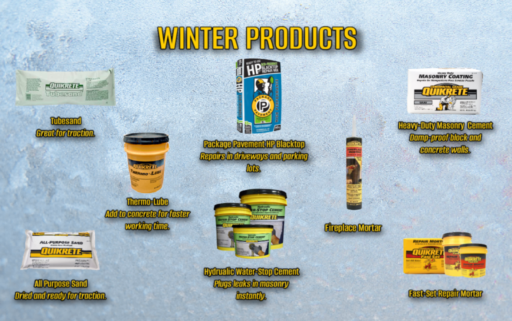Winter Products - Package Pavement