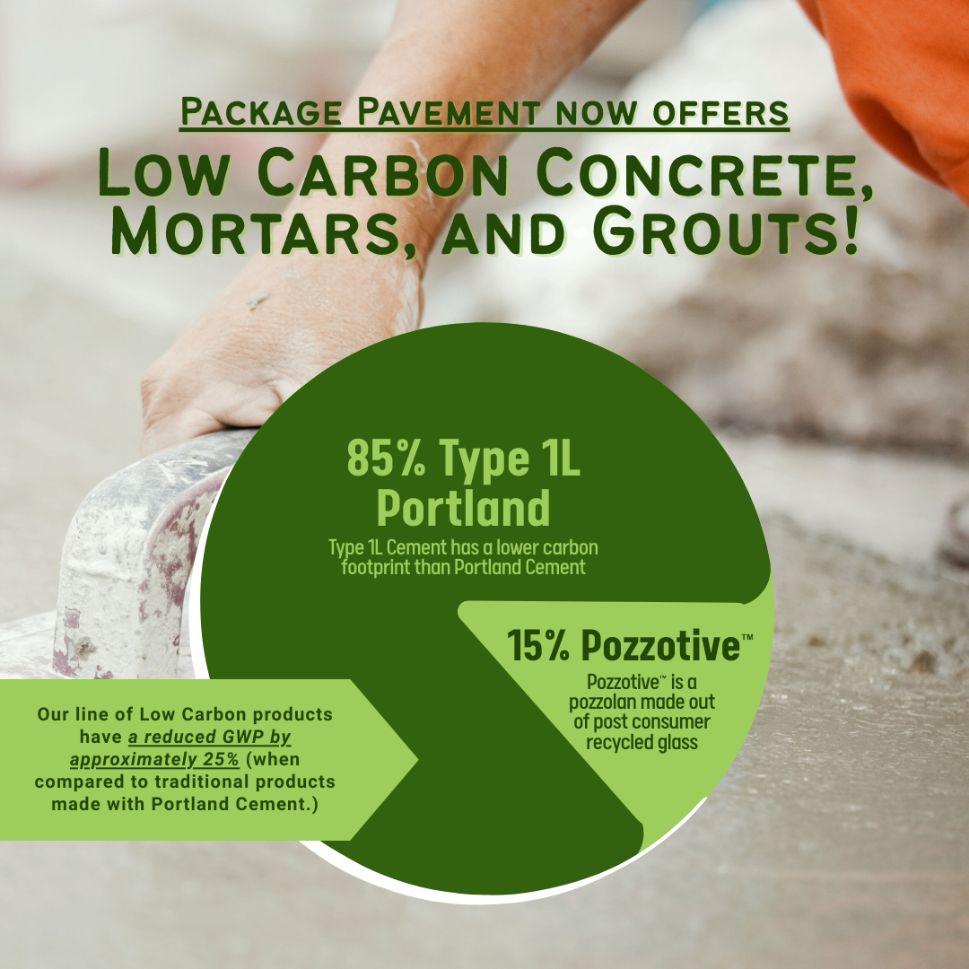 LOW CARBON 3000FG-15 is a 3000 psi Masonry Fine Grout made with ...